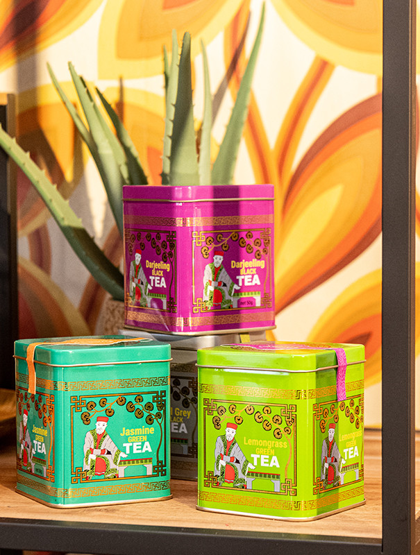 Thee in blik - groene lemongrass - 50 gram | Xenos